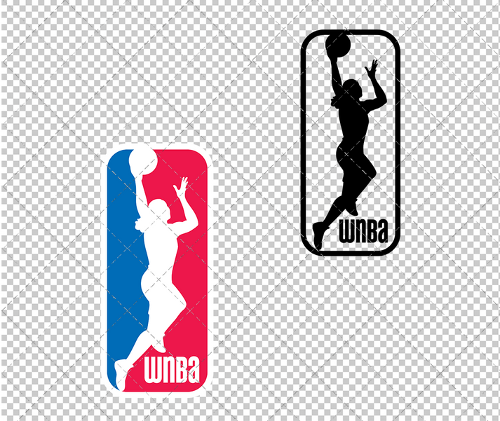 WNBA Logo Alternate 2013, Svg, Dxf, Eps, Png - SvgShopArt