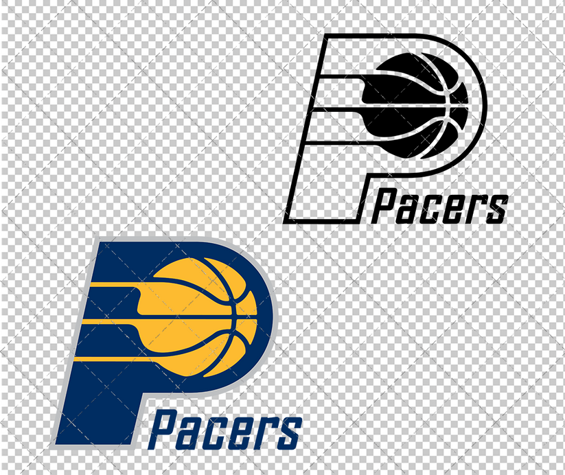 Indiana Pacers 2005, Svg, Dxf, Eps, Png - SvgShopArt