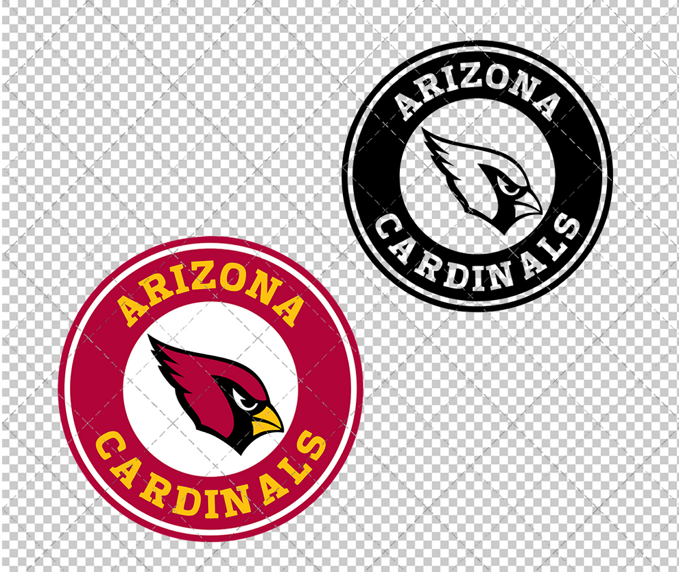 Arizona Cardinals Circle 2005 003, Svg, Dxf, Eps, Png - SvgShopArt