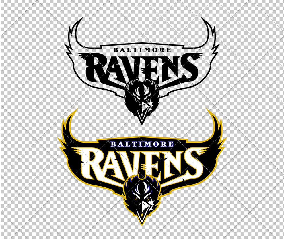 Baltimore Ravens Wordmark 1996 003, Svg, Dxf, Eps, Png - SvgShopArt