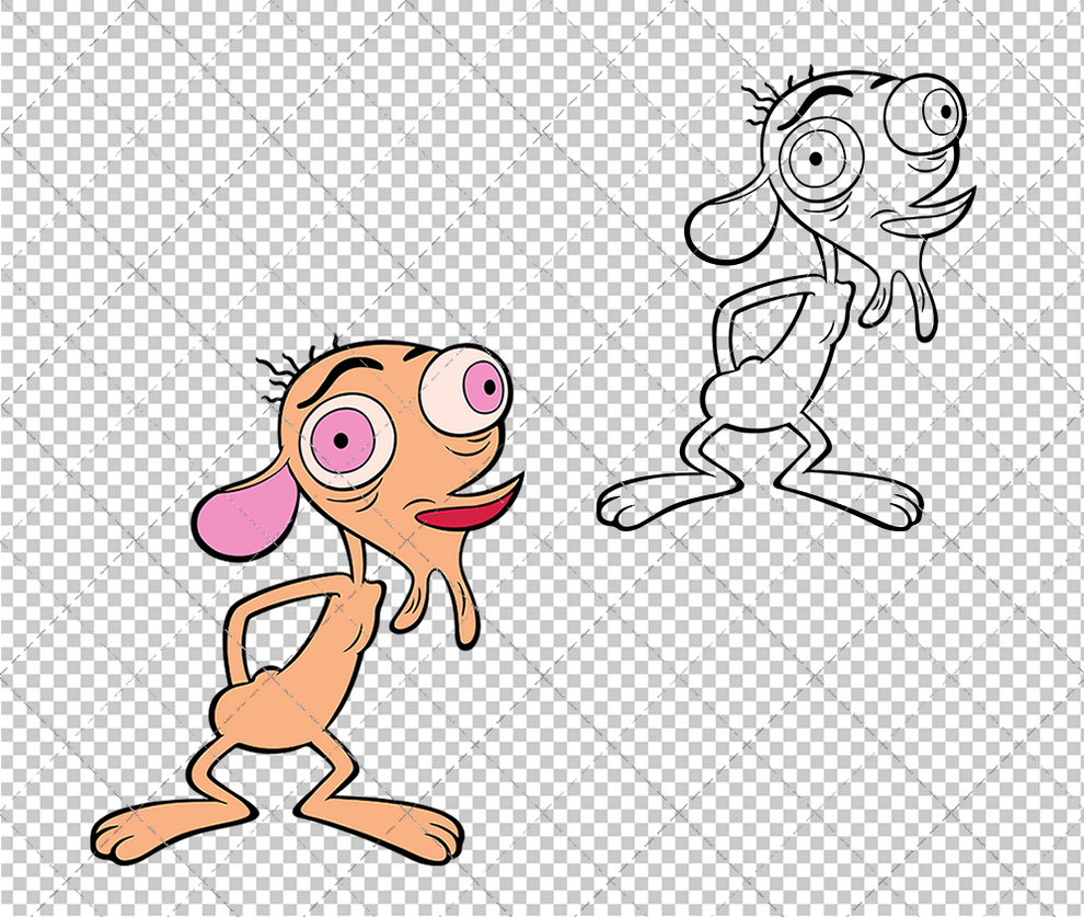 Ren - Ren and Stimpy, Svg, Dxf, Eps, Png - SvgShopArt