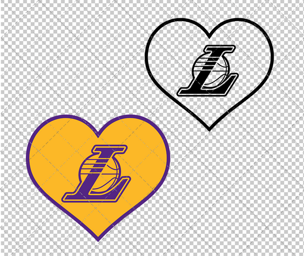 Los Angeles Lakers Concept 2001, Svg, Dxf, Eps, Png – SvgShopArt