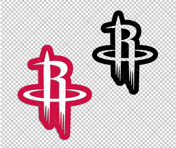 Houston Rockets Concept 2019 002, Svg, Dxf, Eps, Png - SvgShopArt