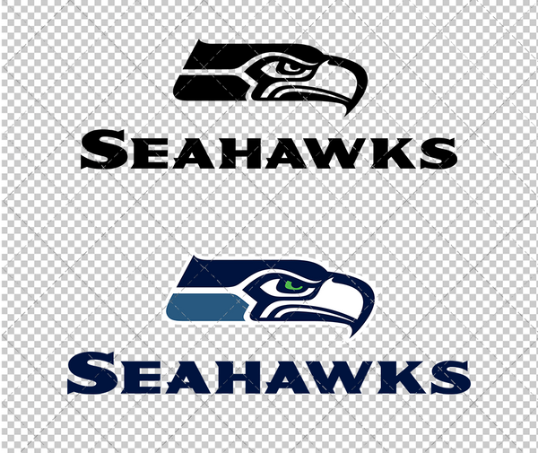 Seattle Seahawks Alternate 2002 003, Svg, Dxf, Eps, Png - SvgShopArt