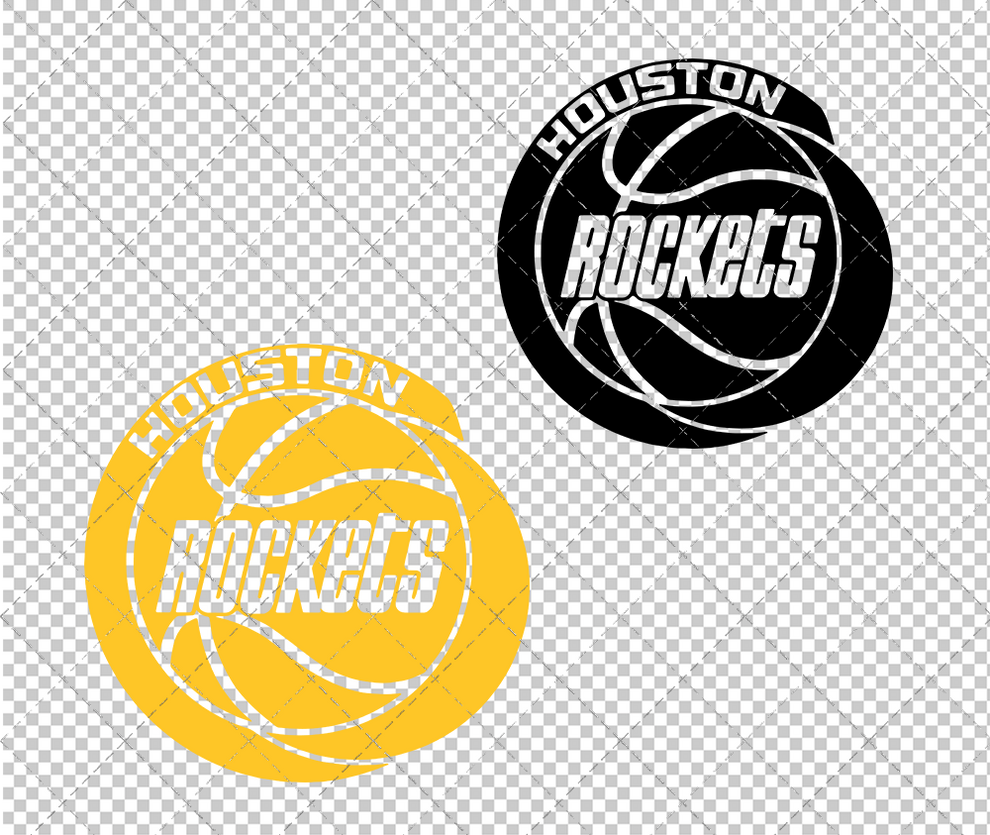 Houston Rockets Concept 1987 002, Svg, Dxf, Eps, Png - SvgShopArt