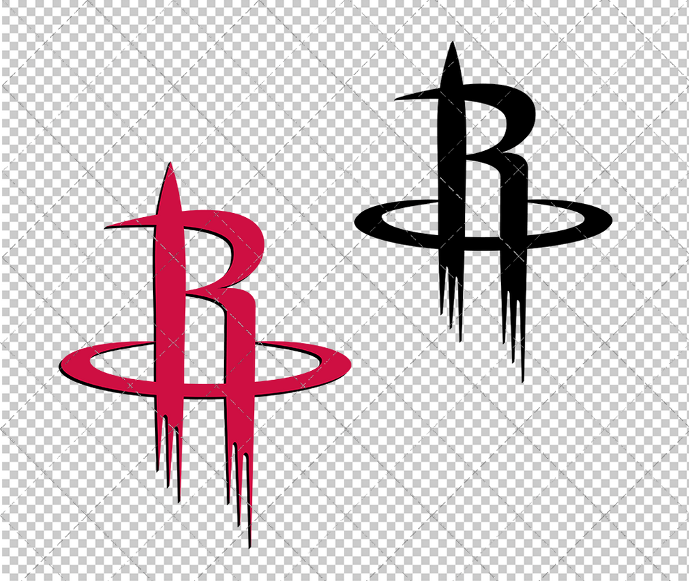 Houston Rockets Alternate 2019, Svg, Dxf, Eps, Png - SvgShopArt