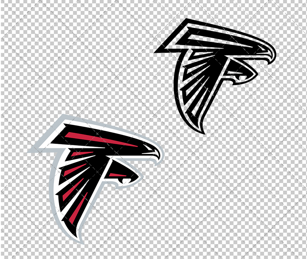 Atlanta Falcons 2003, Svg, Dxf, Eps, Png - SvgShopArt